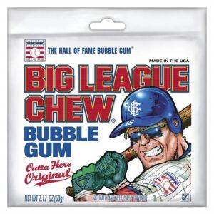 Why Do Baseball Players Chew Gum? - Bubble Gum Baseball