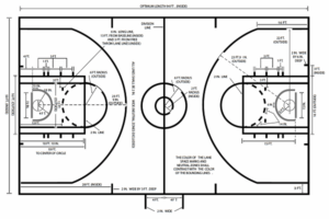 An Ultimate Guide On High School Basketball Court Dimensions