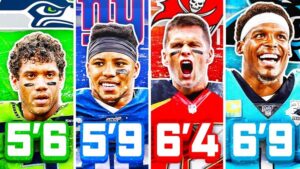 What Is The Average Height Of NFL Player Based On Positions?